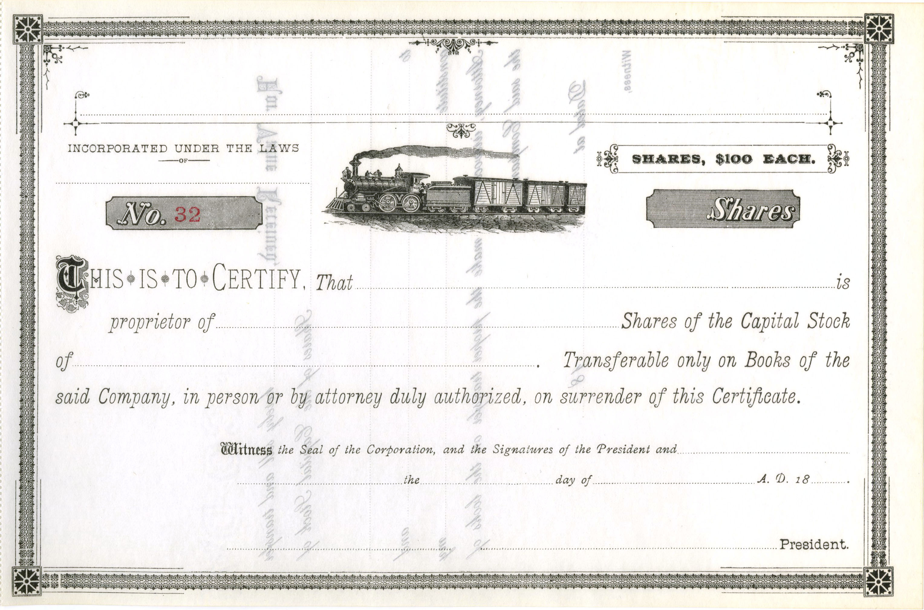 How were securities created?